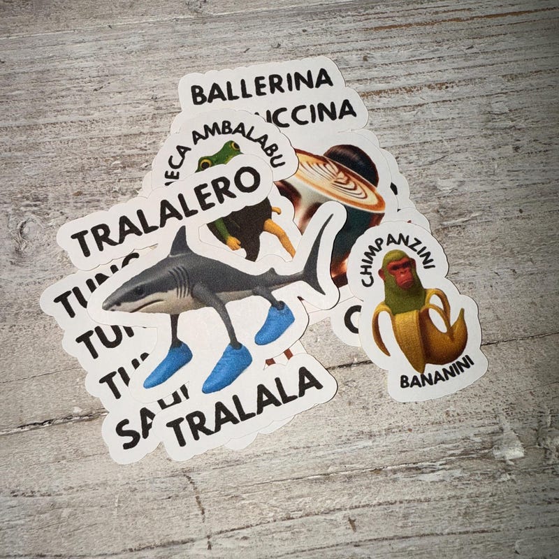 Brainrot Stickers - Etsy