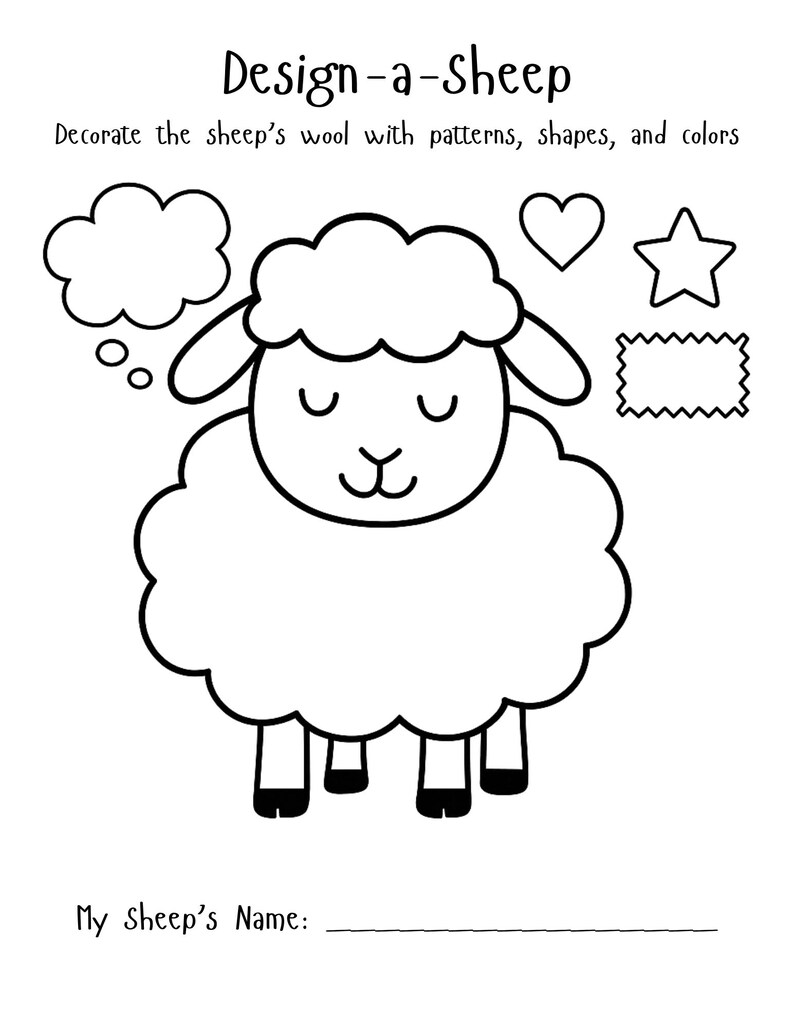 The Good Shepherd Bible Story Activity Pack: Christian Kids Worksheets ...