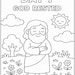 Seven Days of Creation Coloring Pages (bible Printable for Kids) - Etsy