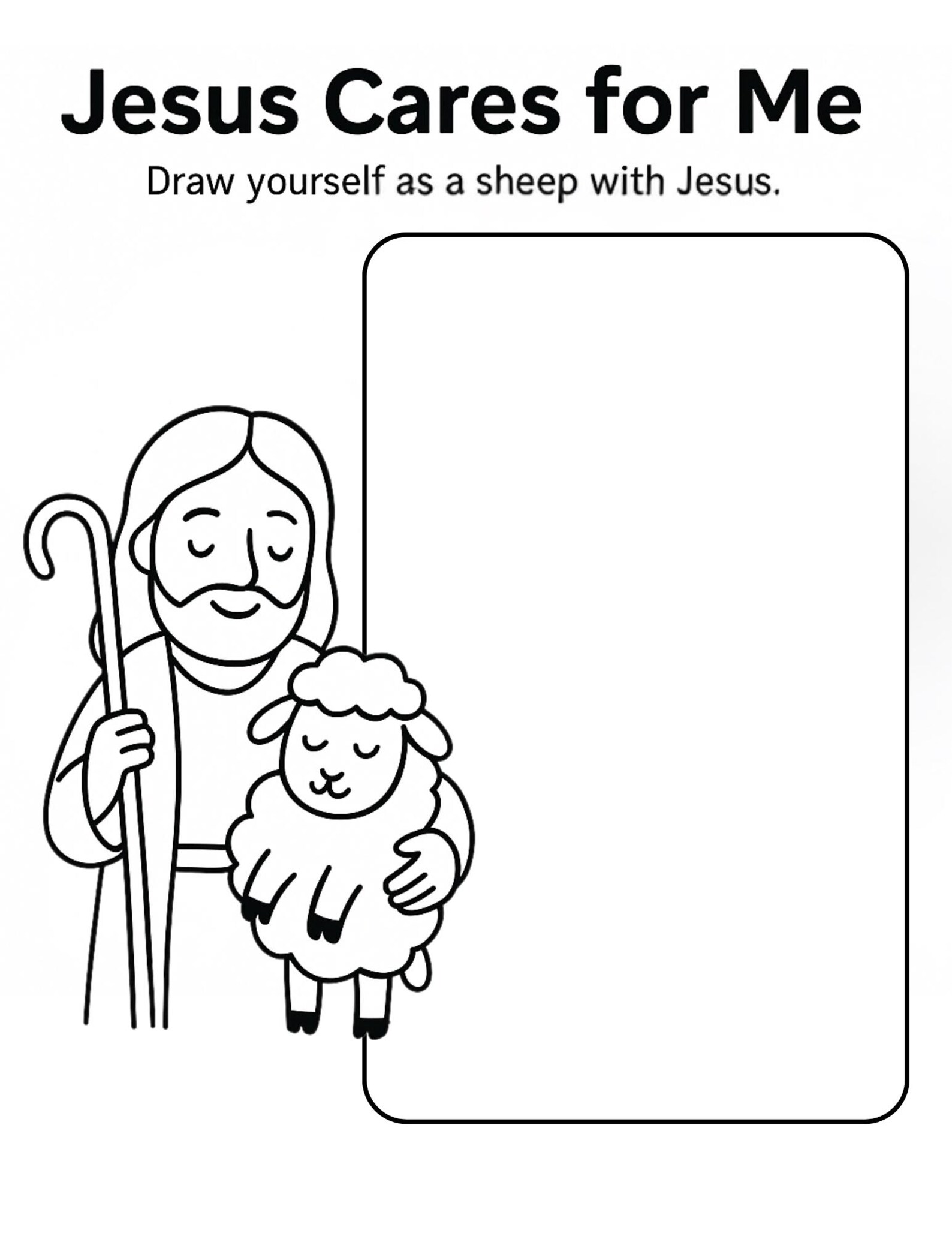 The Good Shepherd Bible Story Activity Pack: Christian Kids Worksheets ...