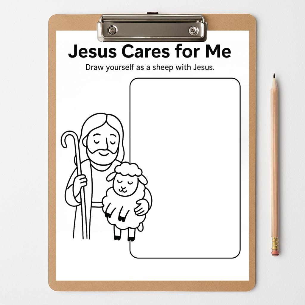 The Good Shepherd Bible Story Activity Pack: Christian Kids Worksheets ...