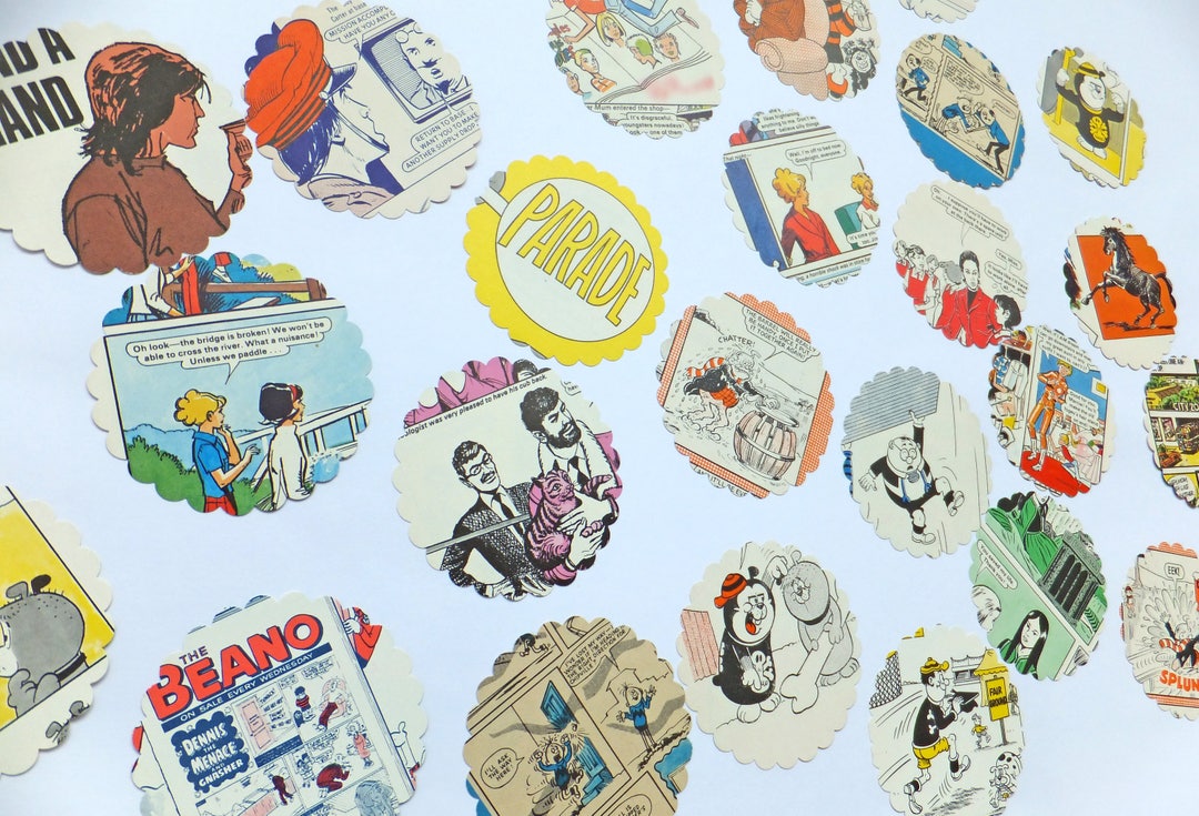 Comic Scrap-booking Pack Comic Scrap Pack 28 Pieces Paper - Etsy