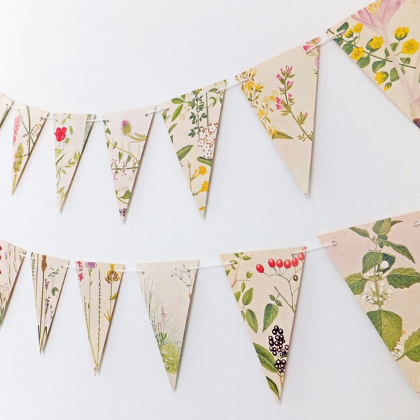 Flower Bunting - Etsy