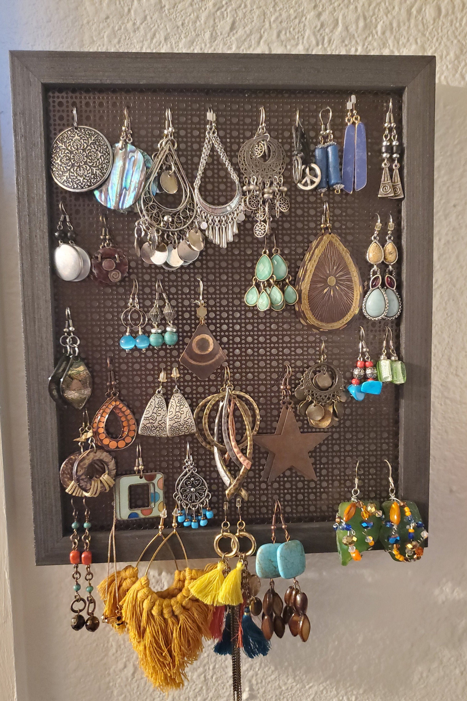 Earring display wall organizer - Etsy.de