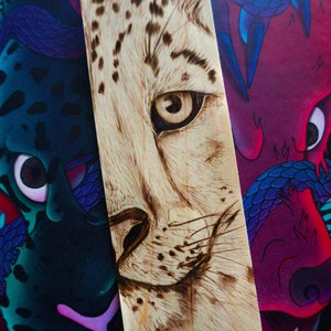 Pyrography Animal Bookmark, Handmade With Original Art, Made to Order ...