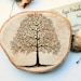 Pyrography Natural Tree Art Handmade Wall Hanging Decoration - Etsy
