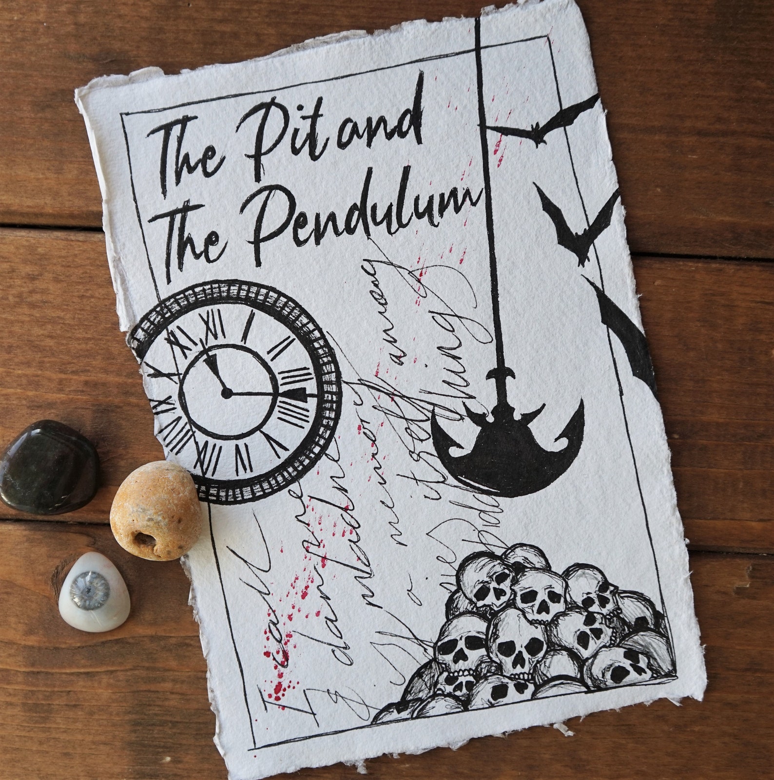 Horror Prints Postcard Bundle Ecofriendly. Original Art - Etsy UK