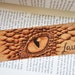Dragon Eye Bookmark Fantasy Handmade Wooden Bookmarker - Etsy