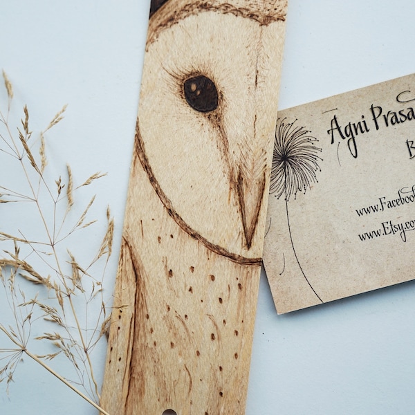 Thin Wood Bookmark - Etsy