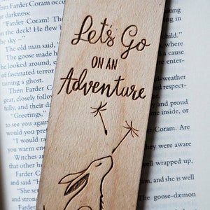 Wooden Bookmark, Let's Go on an Adventure, Boys Stocking Filler - Etsy UK
