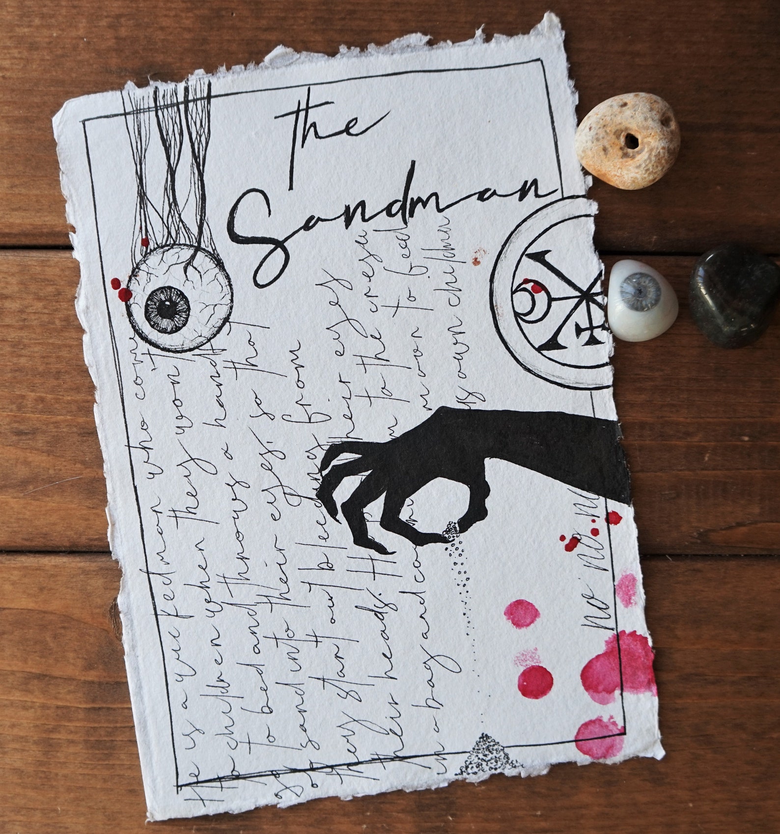 Horror Prints Postcard Bundle Ecofriendly. Original Art - Etsy UK