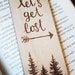 Wooden Bookmark, Let's Go on an Adventure, Boys Stocking Filler - Etsy