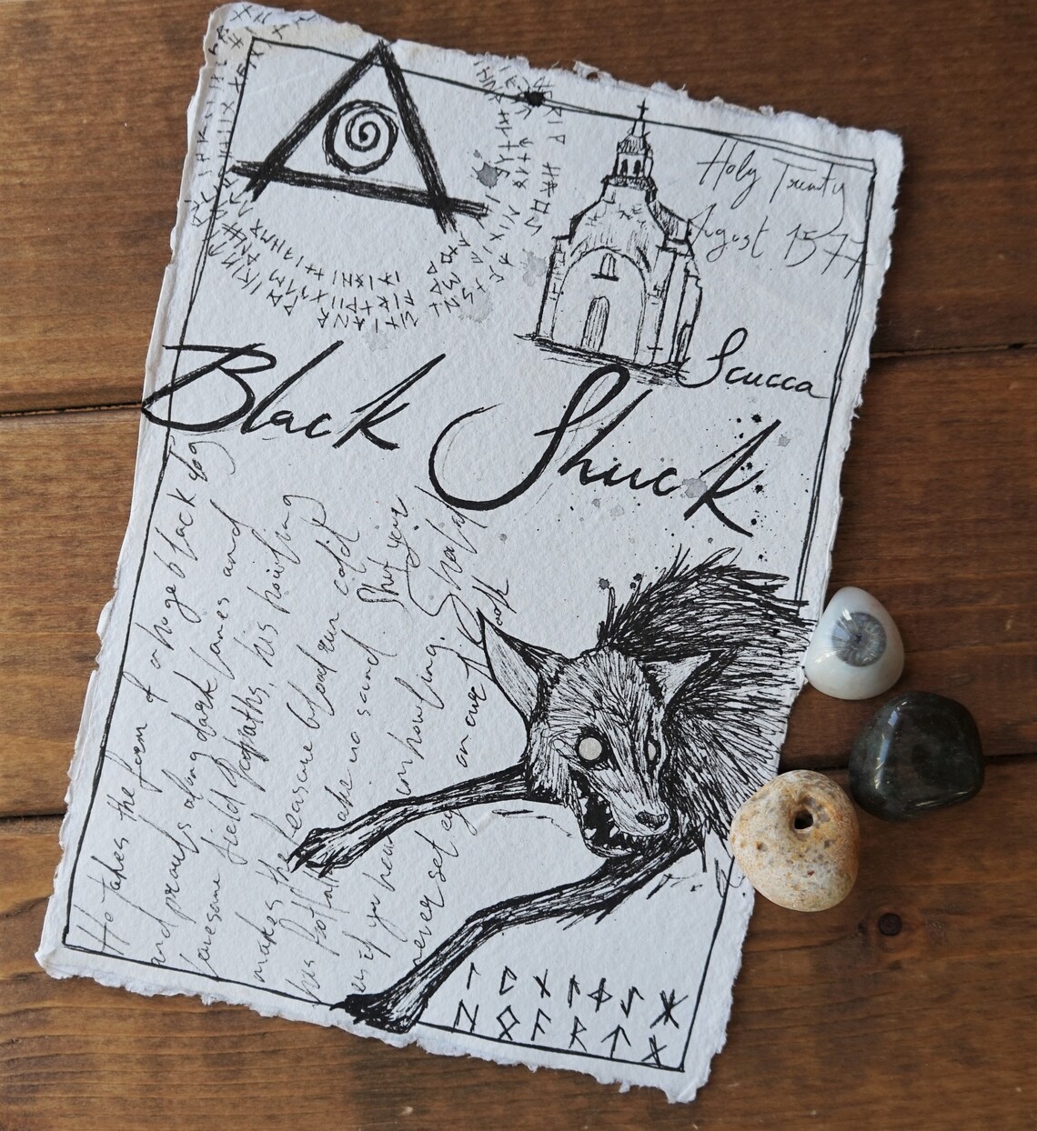 Horror Prints Postcard Bundle Ecofriendly. Original Art - Etsy UK