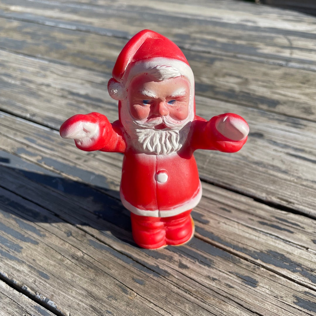 Vintage Weissman Dancing Santa Rubber Mechanical Wind up - Etsy