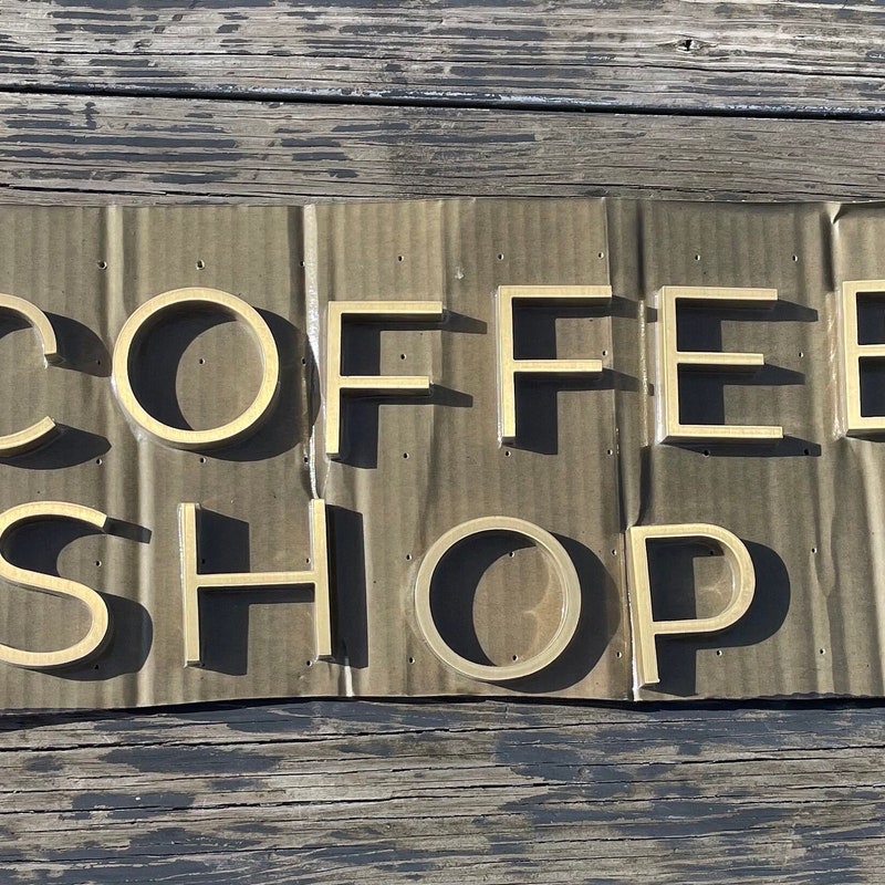 Coffee Shop Signs - Etsy