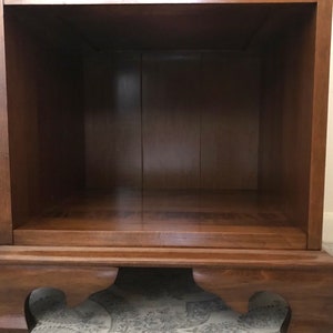 Moosehead Nightstand Solid Wood Vintage Night Table Cereza | Etsy