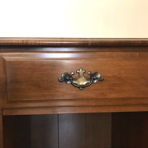 Moosehead Nightstand Solid Wood Vintage Night Table Cereza | Etsy