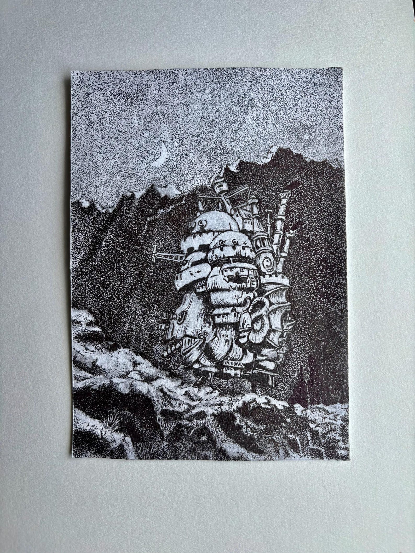 Howl's Moving Castle Print - Etsy