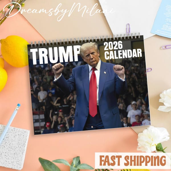 Trump Neck Calendar - Etsy