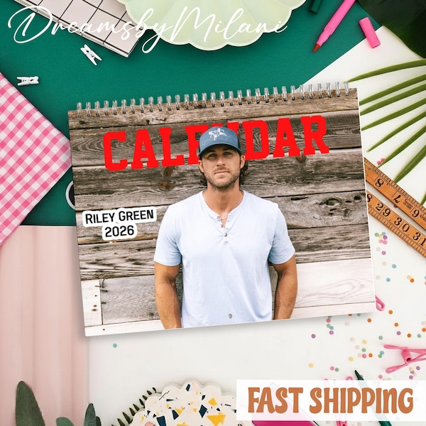 2026 Green Calender - Etsy