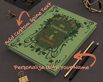 Back to Nature Art Nouveau Hardcover Journal - Etsy