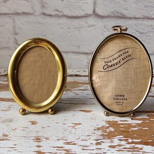 Beautiful Set of Brass Photo Frames Table Top Frames - Etsy