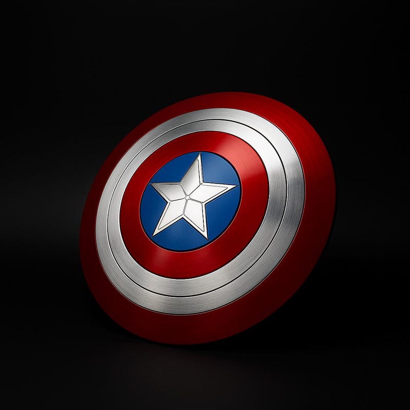 Captain America Shield Metal - Etsy