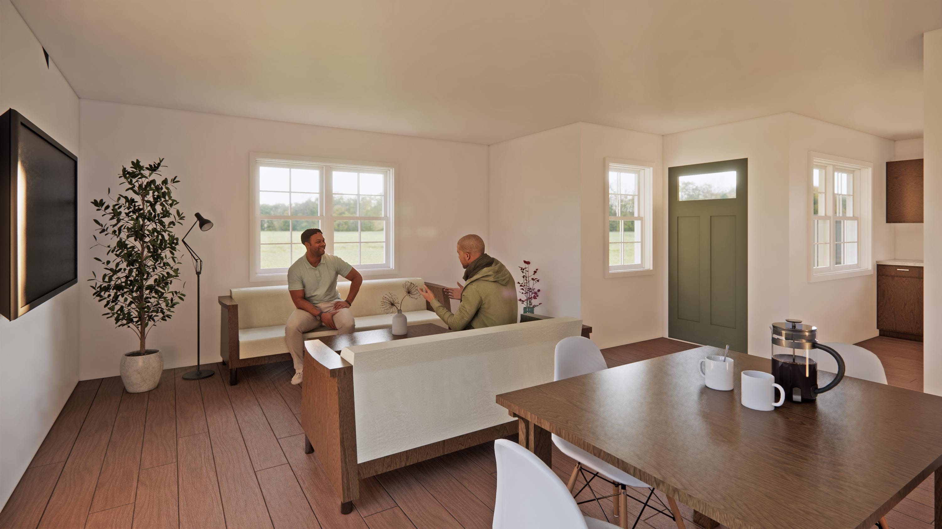 The Classic Ranch - ADU Floor Plan - Open Plan Design - Accessory ...