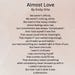 Almost Love Poem | by Emily Orta - Etsy