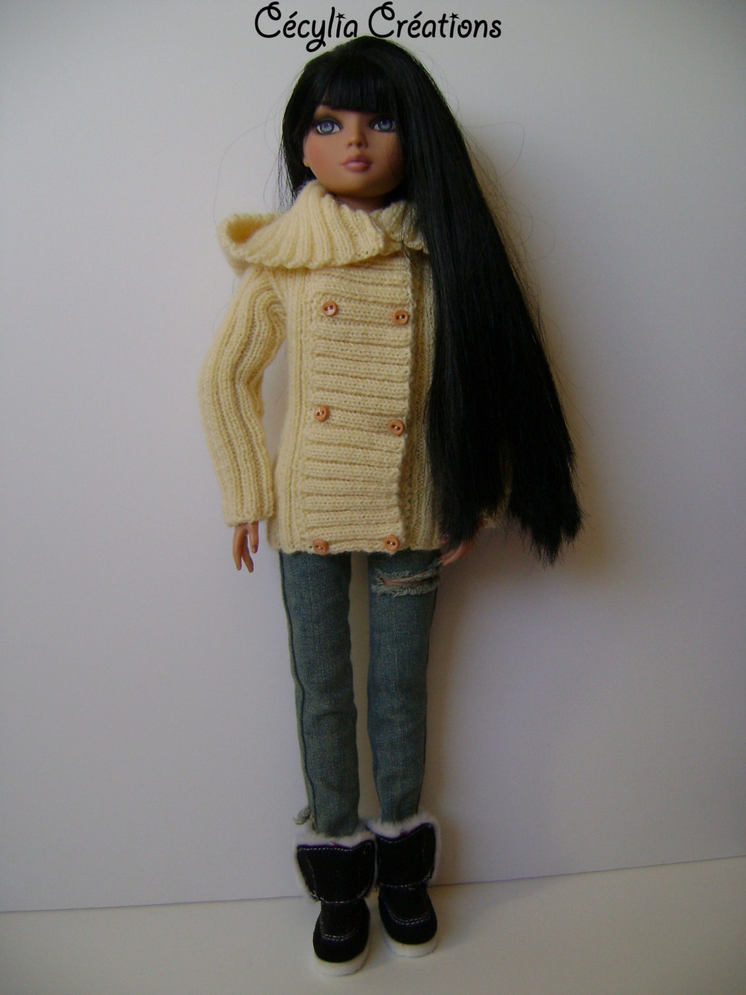 47. Ellowyne French and English Knitting Pattern PDF - Etsy