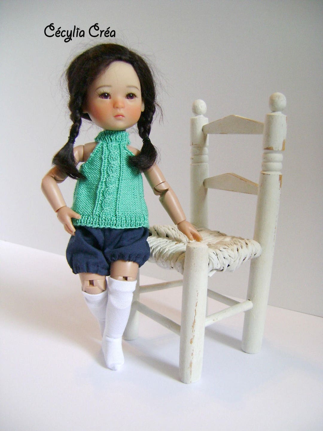 278. Ruby Red French and English Knitting Pattern PDF Top for Ten Ping ...