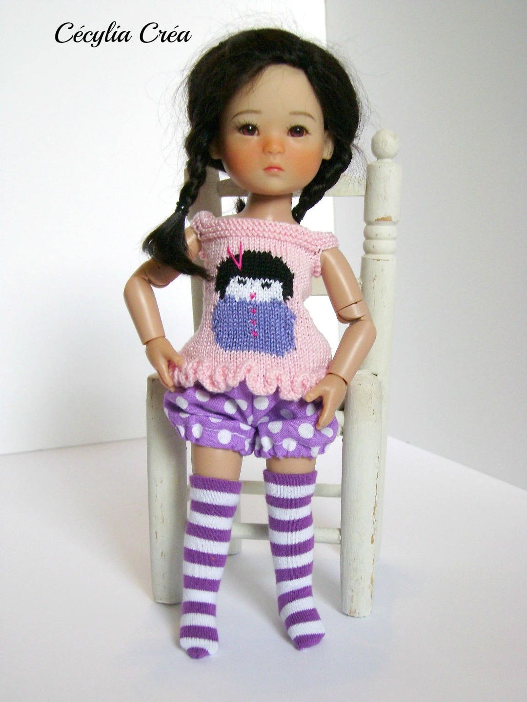 275. Ruby Red - French and English Knitting Pattern PDF - Top for Ten ...