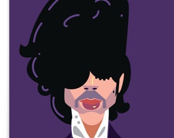 Prince Pop Art Print Motorcycle - Etsy