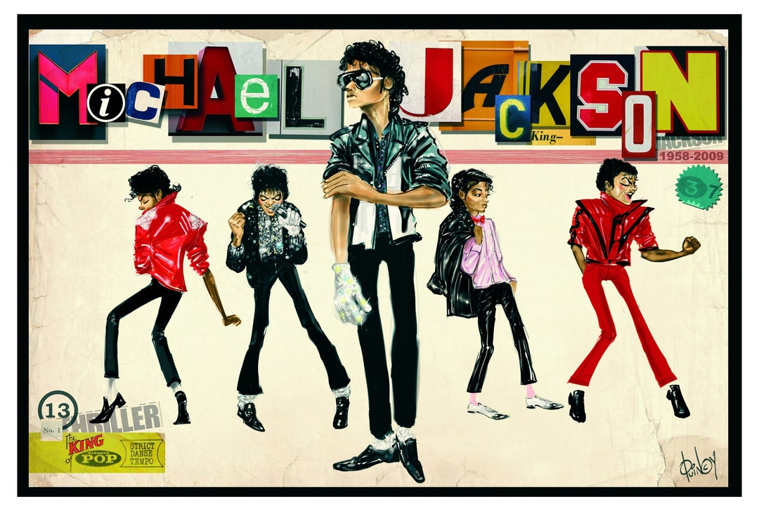 Michael Jackson Poster - Etsy