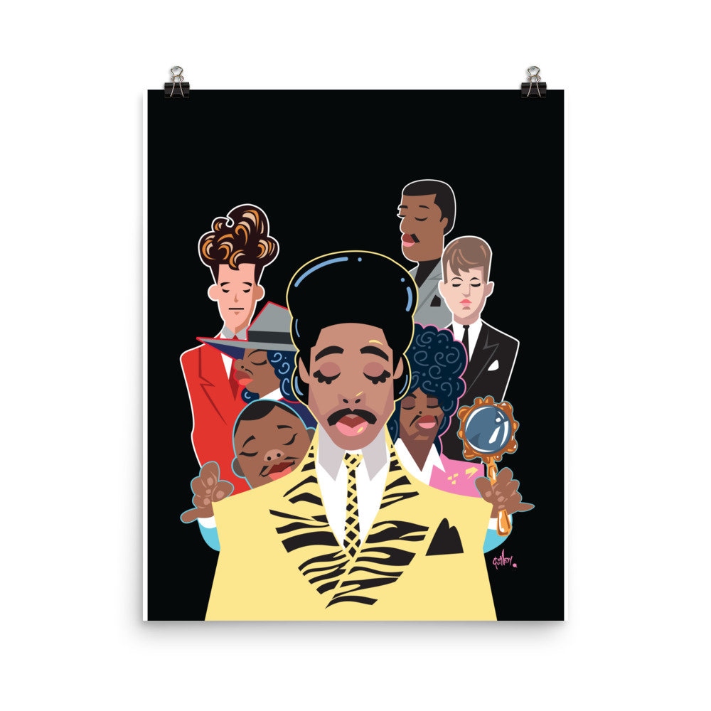 Morris Day and the Time Print - Etsy