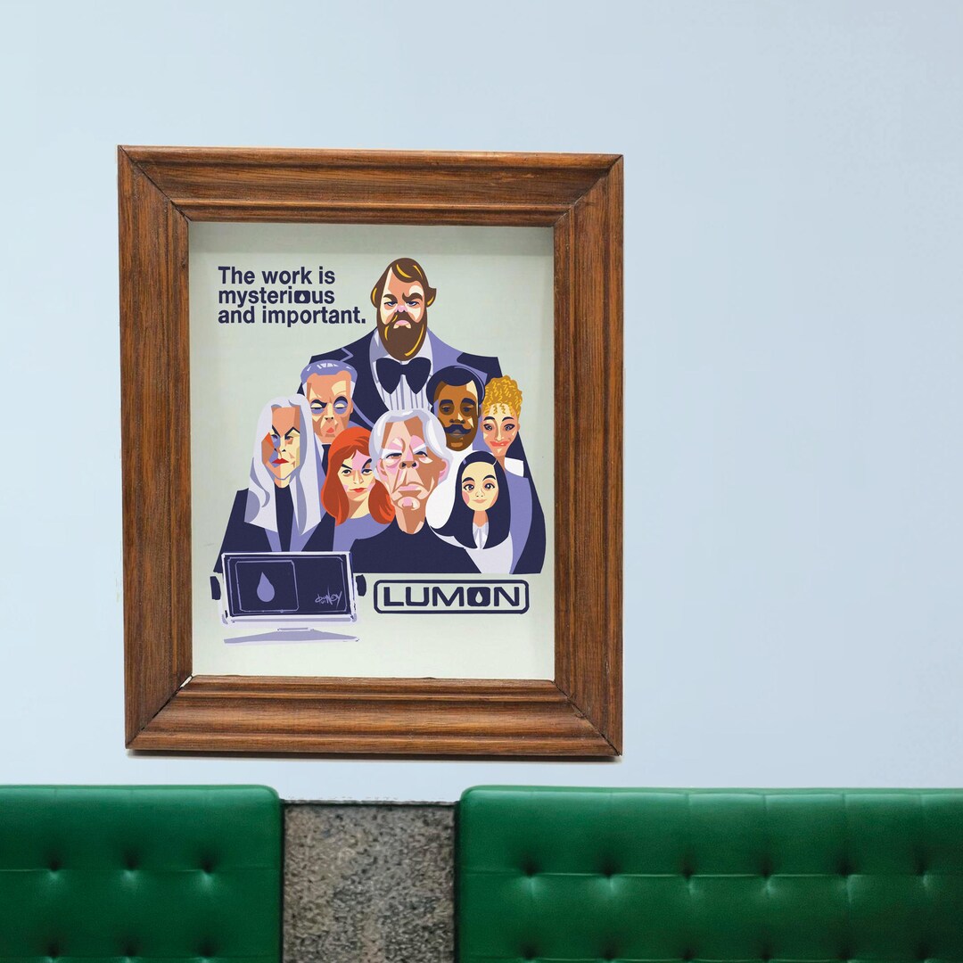 The Work is Mysterious and Important - Severance Poster - Etsy