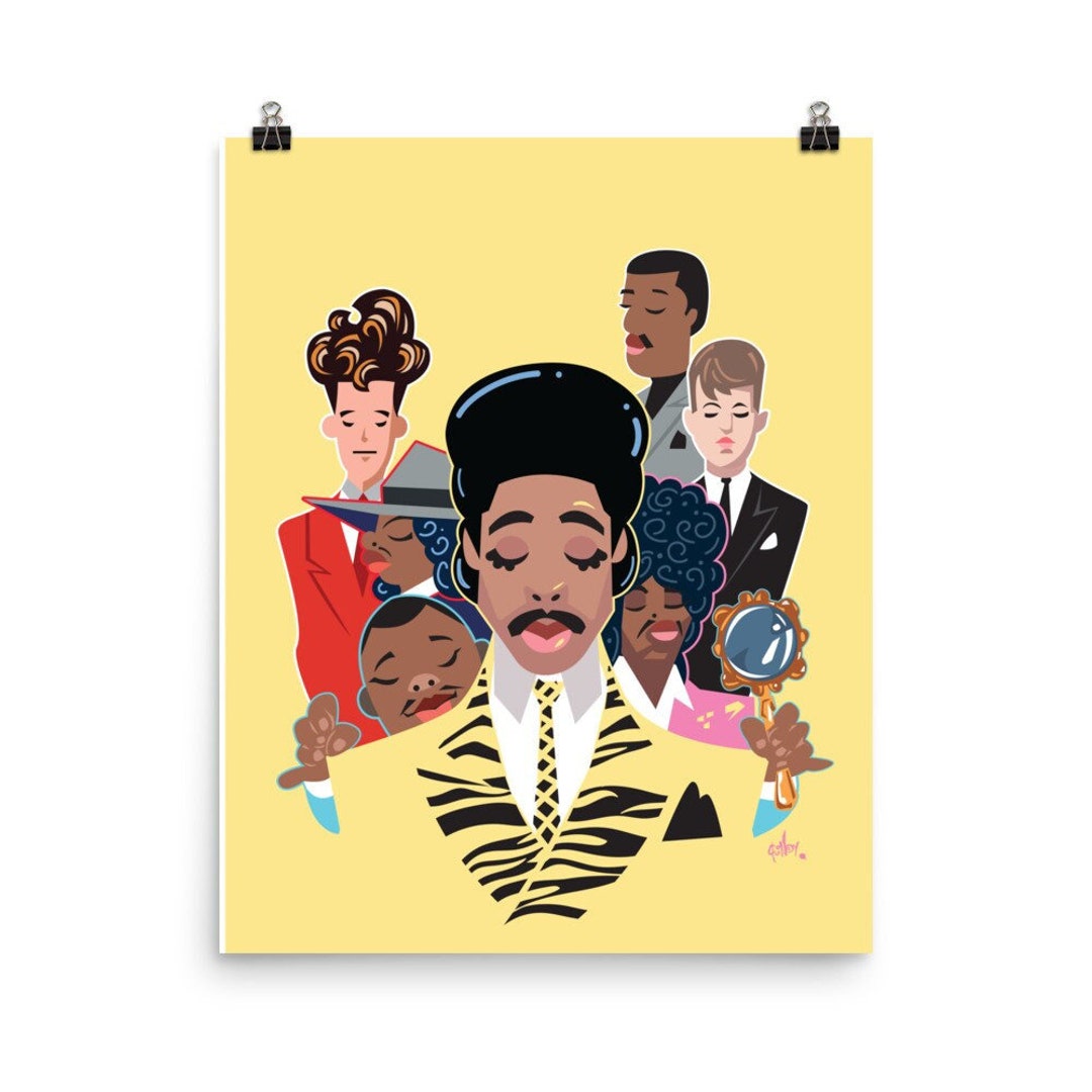 Morris Day and the Time Print - Etsy
