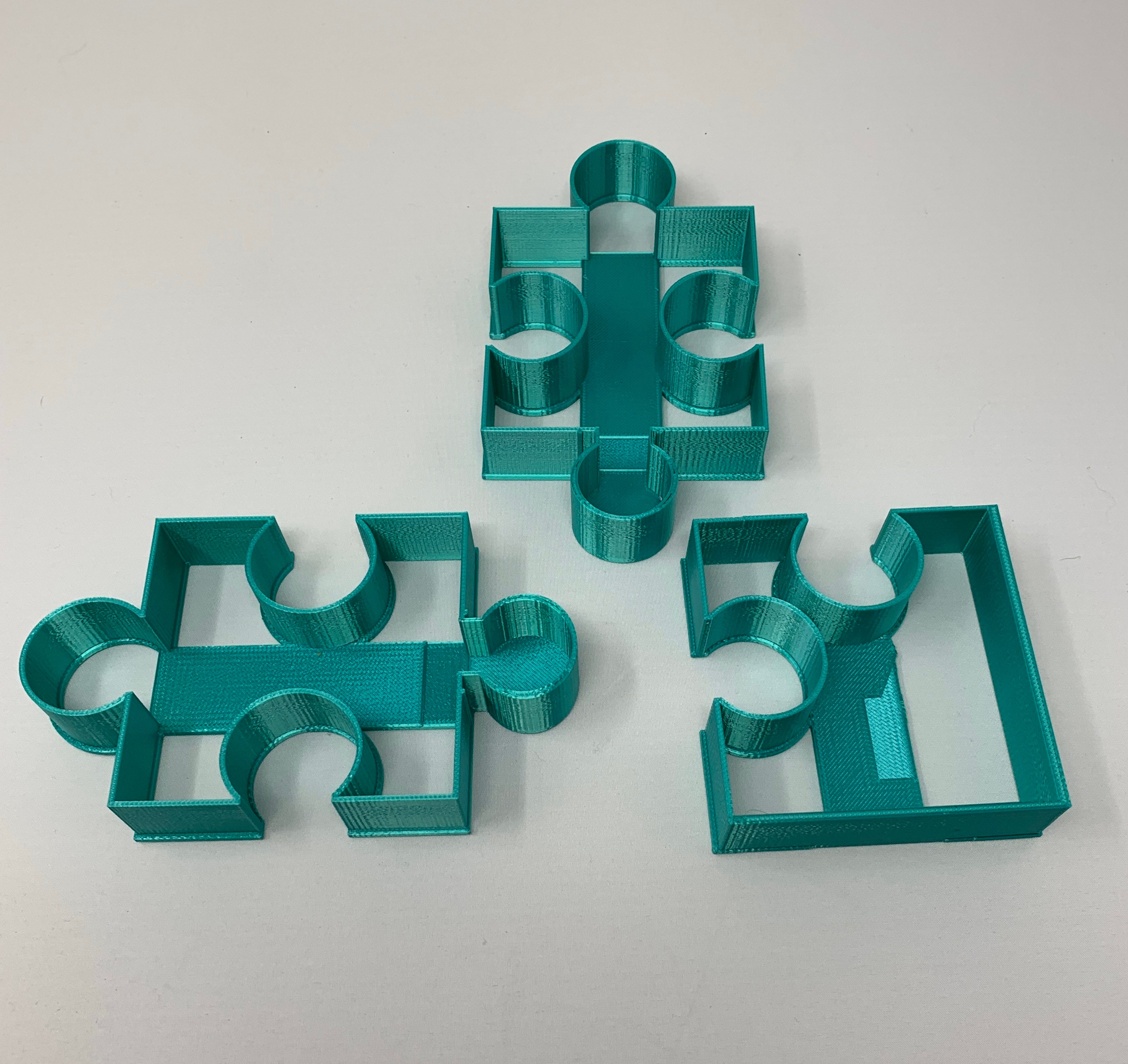 Puzzle Pieces Autism Awareness Cookie Cutters - Etsy