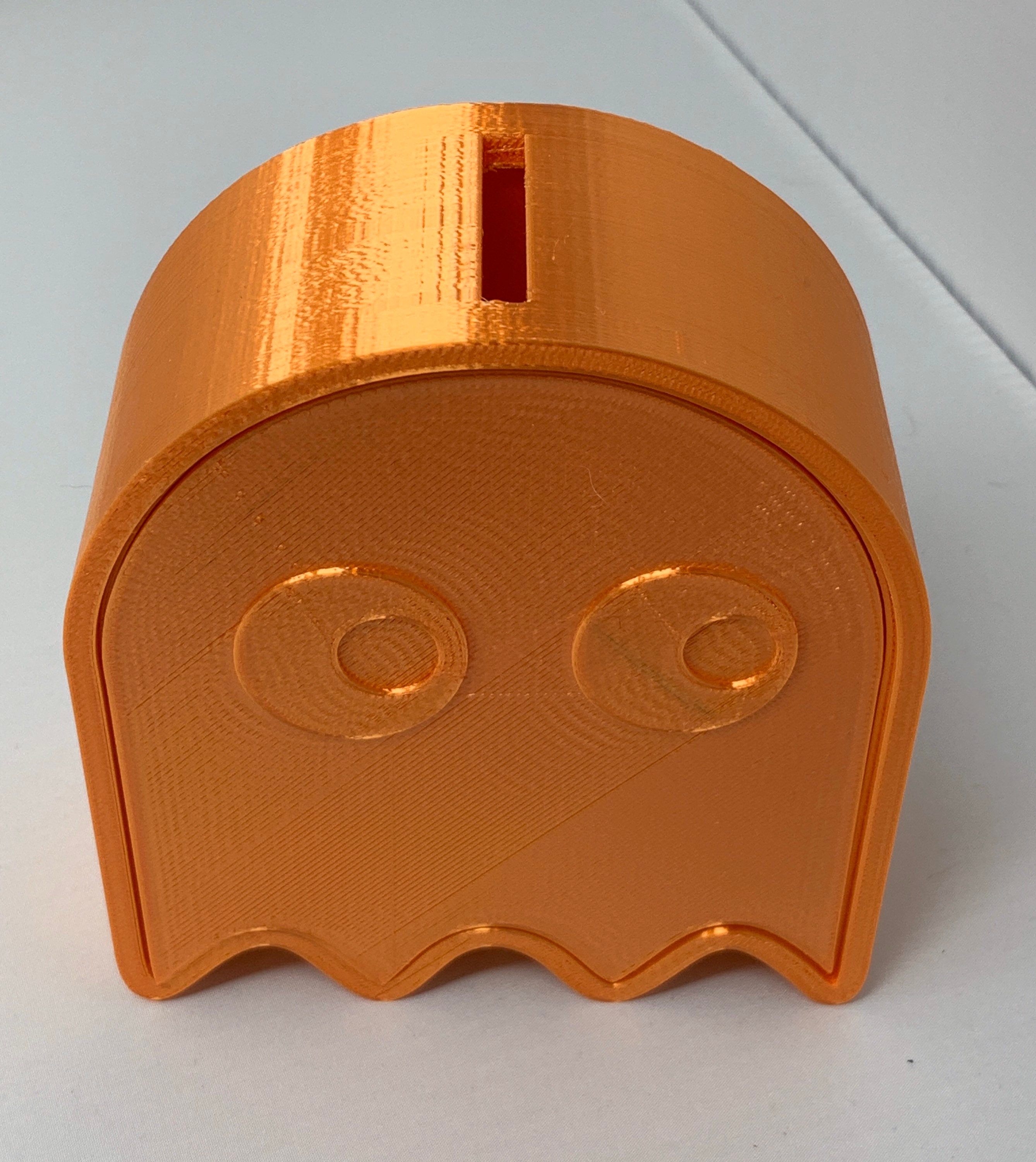 Pac-man Ghost Piggy Bank / Coin Bank - Etsy
