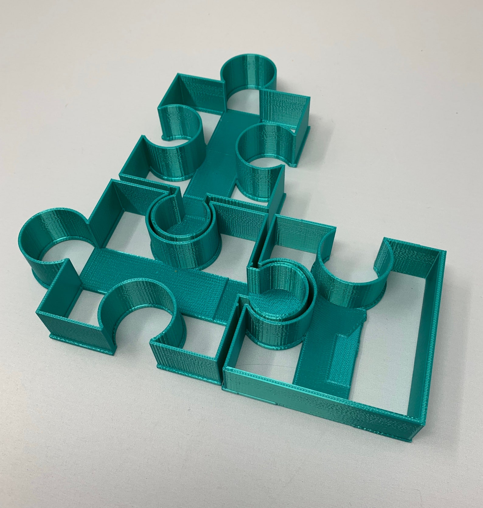 Puzzle Pieces Autism Awareness Cookie Cutters - Etsy