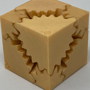3D Printed Gear Cube - Etsy