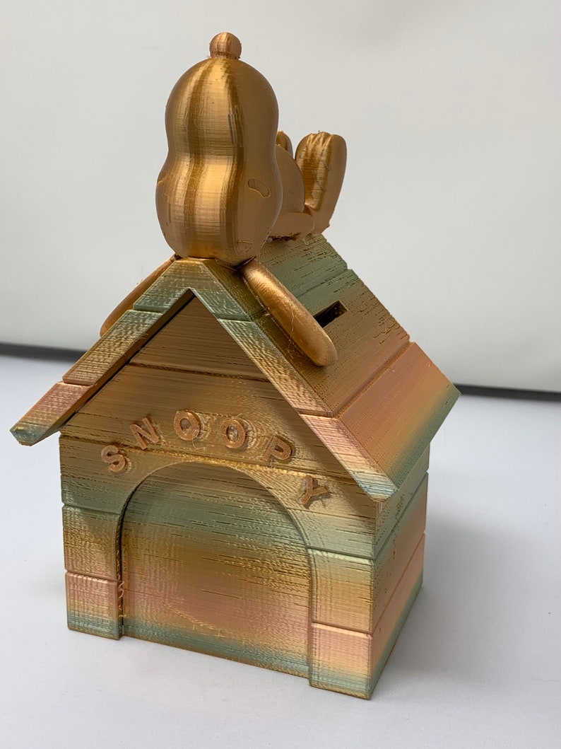 Snoopy Peanuts Piggy Bank / Coin Bank - Etsy