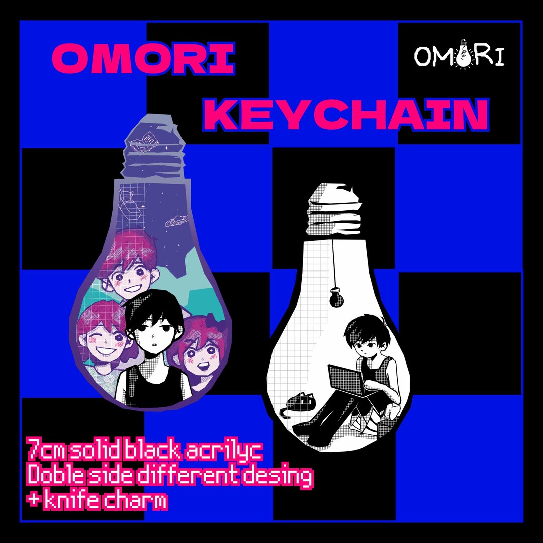 Omori Doble Side Keychain - Etsy