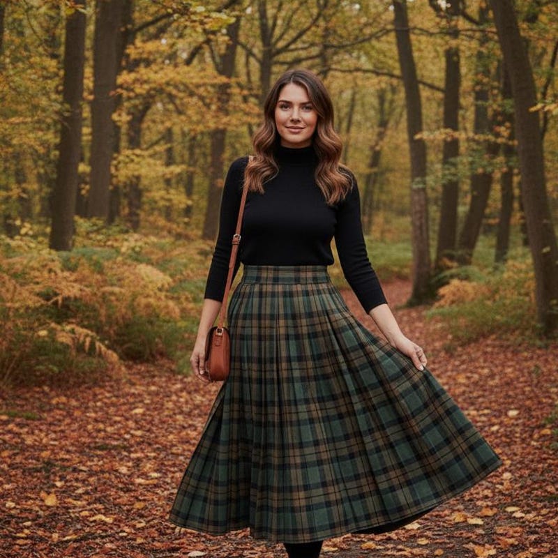 Vintage Kilt Maxi - Etsy