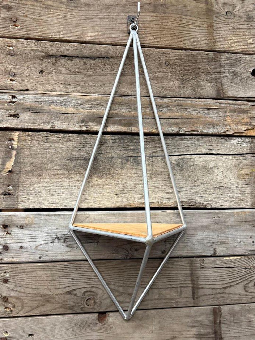 Triangle Wall Art Shelf - Etsy