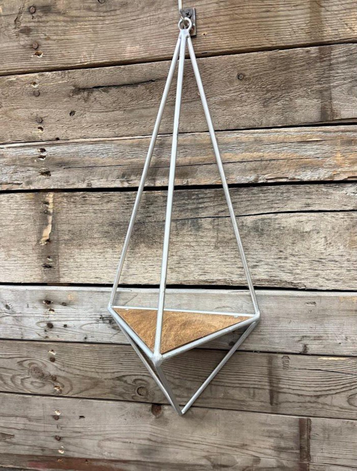 Triangle Wall Art Shelf - Etsy