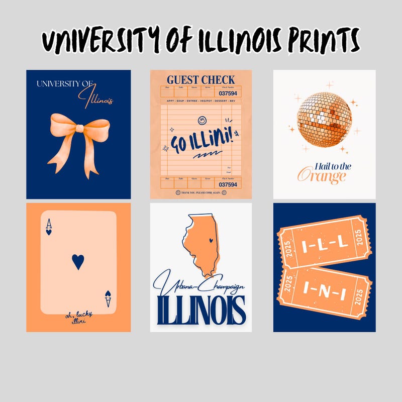 Illinois Poster - Etsy