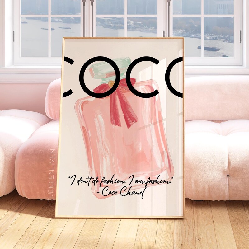 Coco Chanel Art - Etsy