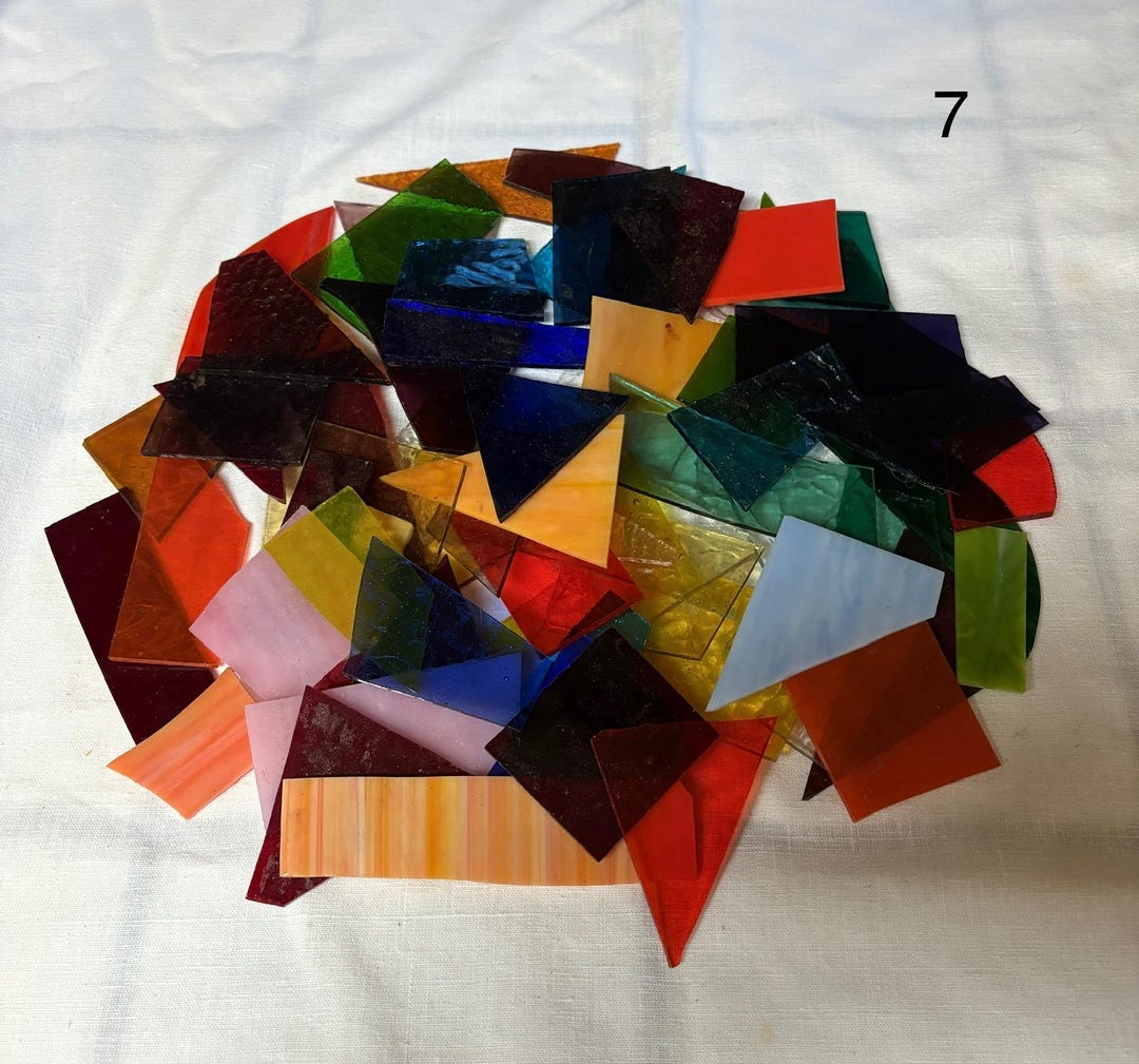 Glass Scraps, Stained Glass Supplies, Mosaic Supplies, Crafting ...