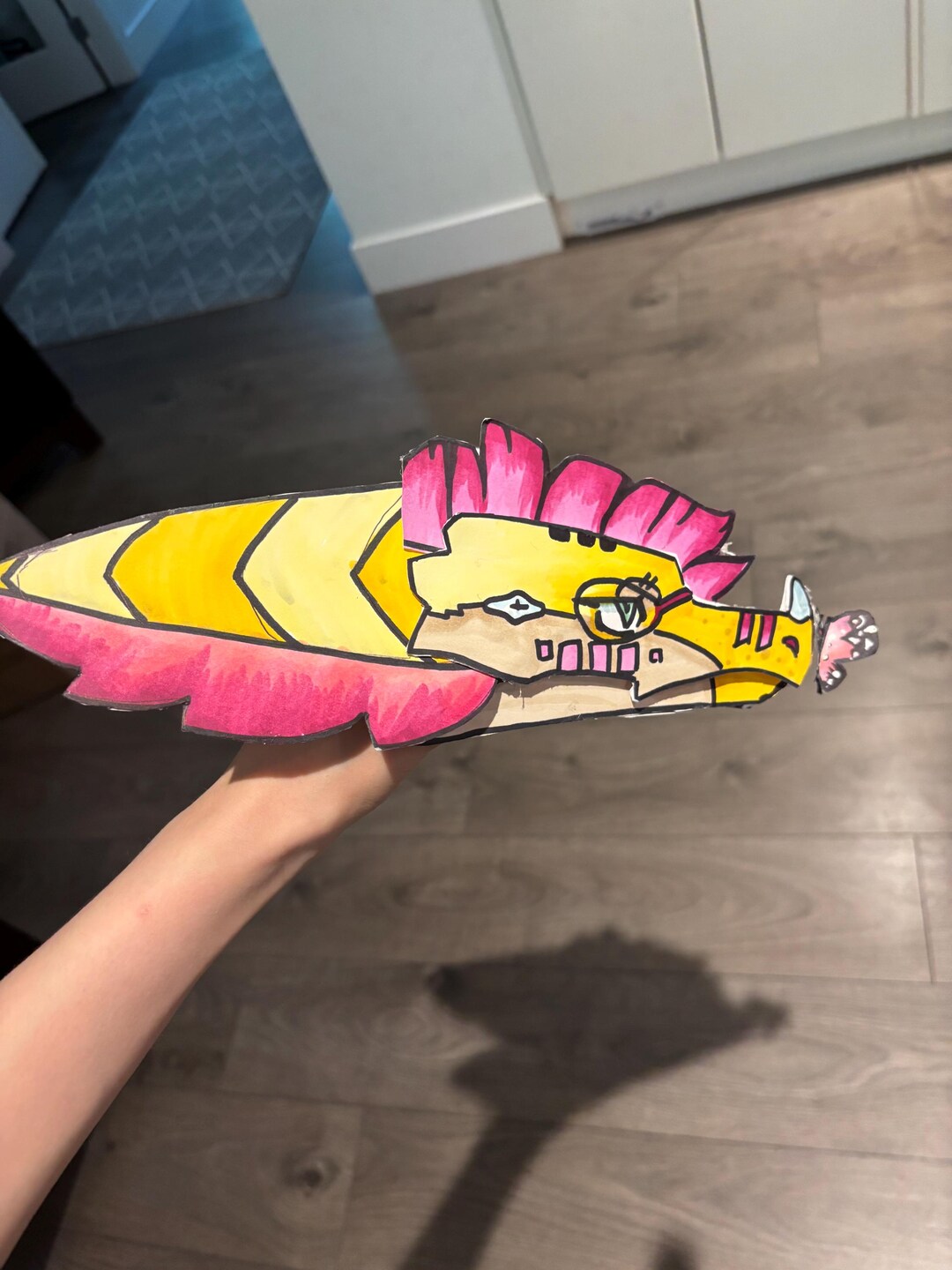 Artwork: Dragon Puppet - Cricket - Etsy